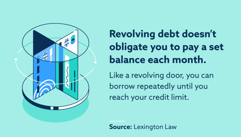 What is revolving debt and how does it differ from installment debt ...