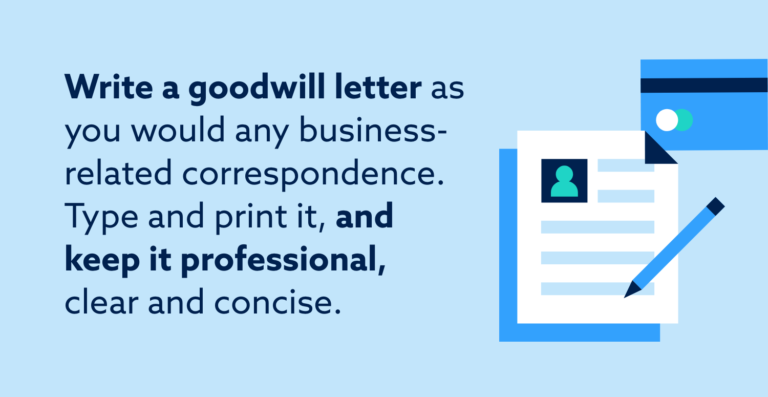 What Is a Goodwill Letter? | Lexington Law