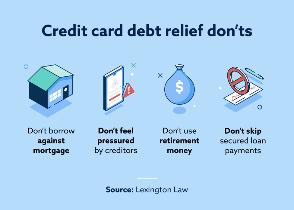 Credit Card Debt Relief Options | Lexington Law